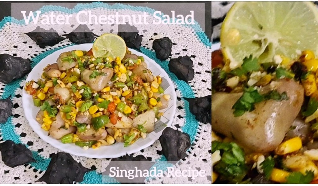 Water Chestnut Recipe | Winter Special Warm Black Singhada Stir Fry 🏡 ...